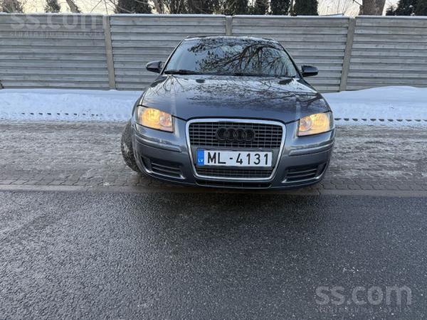 Grey Audi A3 2005 in Jelgava, with an engine capacity of 2.00 L and mileage of 0 thousand km for 3500 €, photo 3 on AUTOMOTO.COM.LV