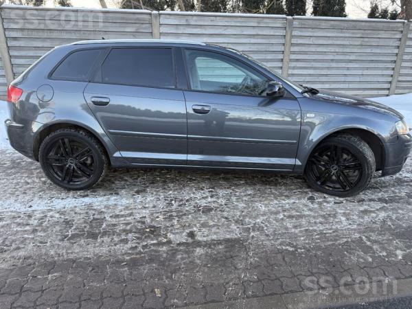 Grey Audi A3 2005 in Jelgava, with an engine capacity of 2.00 L and mileage of 0 thousand km for 3500 €, photo 8 on AUTOMOTO.COM.LV