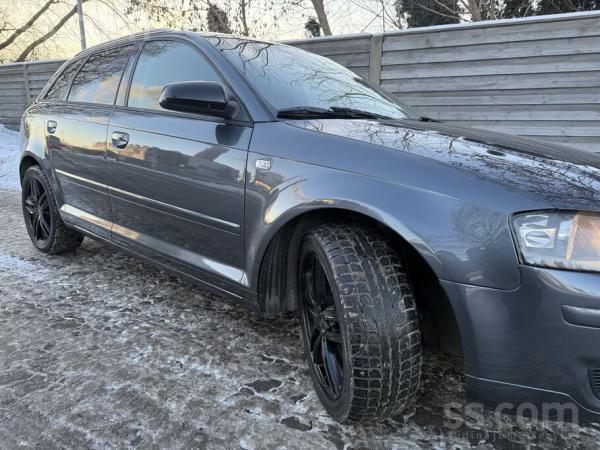 Grey Audi A3 2005 in Jelgava, with an engine capacity of 2.00 L and mileage of 0 thousand km for 3500 €, photo 9 on AUTOMOTO.COM.LV