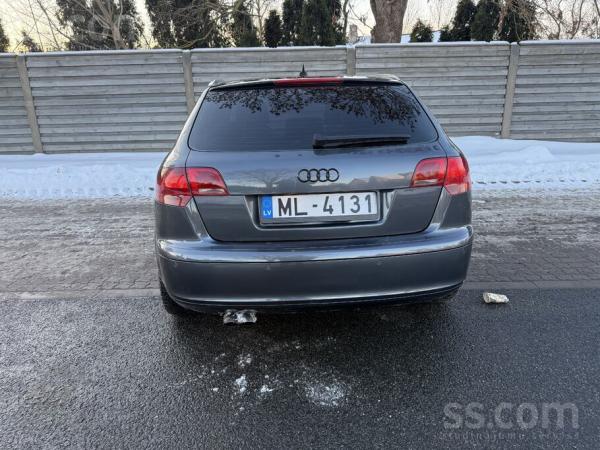 Grey Audi A3 2005 in Jelgava, with an engine capacity of 2.00 L and mileage of 0 thousand km for 3500 €, photo 10 on AUTOMOTO.COM.LV