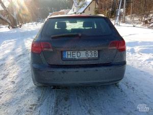 Grey Audi A3 2005 in Vilnius, with an engine capacity of 2.00 L and mileage of 343 thousand km for 2790 €, photo 6 on AUTOMOTO.COM.LV