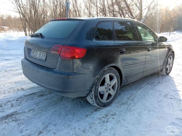Pelēks Audi A3 2005 Viļņa, ar dzinēja tilpumu 2.00 L un nobraukumu 343 tūkst. km par 2790 €, foto 7 vietnē AUTOMOTO.COM.LV