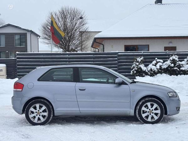 Grey Audi A3 2005 in Vilnius, with an engine capacity of 1.97 L and mileage of 370 thousand km for 1850 €, photo 6 on AUTOMOTO.COM.LV