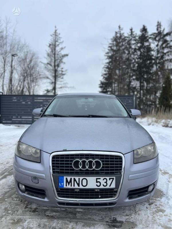 Grey Audi A3 2005 in Kaunas, with an engine capacity of 1.97 L and mileage of 335 thousand km for 1750 €, photo 2 on AUTOMOTO.COM.LV