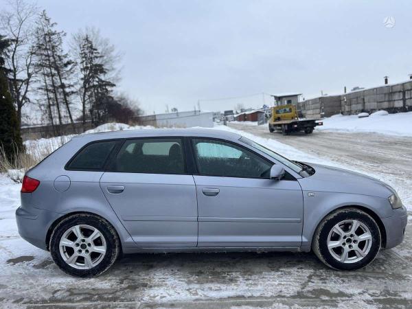 Grey Audi A3 2005 in Kaunas, with an engine capacity of 1.97 L and mileage of 335 thousand km for 1750 €, photo 4 on AUTOMOTO.COM.LV