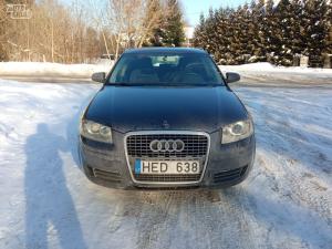 Grey Audi A3 2005 in Vilnius, with an engine capacity of 2.00 L and mileage of 343 thousand km for 2790 €, photo 2 on AUTOMOTO.COM.LV