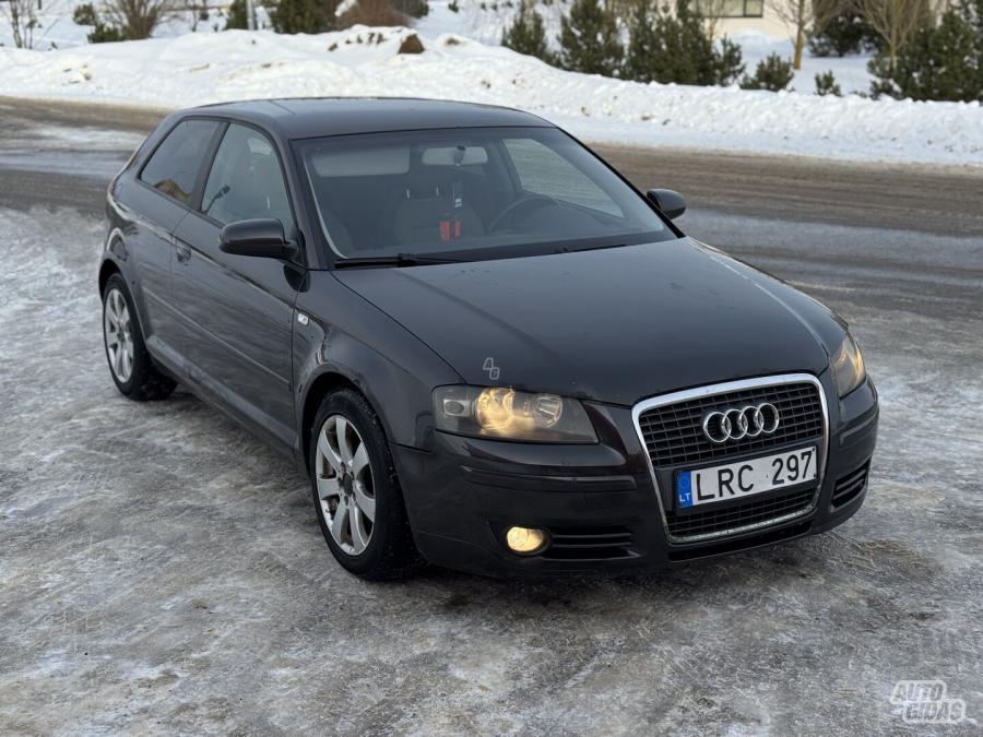 Grey Audi A3 2005 in Ukmerge, with an engine capacity of 2.00 L and mileage of 343 thousand km for 1550 €, photo 7 on AUTOMOTO.COM.LV