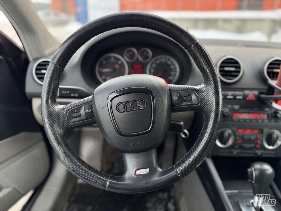 Grey Audi A3 2005 in Ukmerge, with an engine capacity of 2.00 L and mileage of 343 thousand km for 1550 €, photo 12 on AUTOMOTO.COM.LV