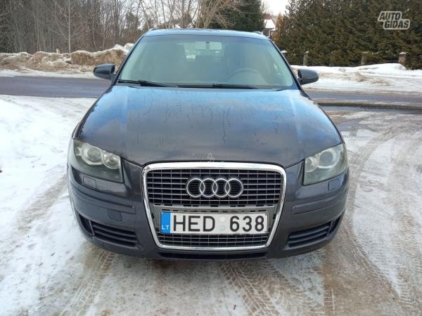 Pelēks Audi A3 2005 Viļņa, ar dzinēja tilpumu 2.00 L un nobraukumu 343 tūkst. km par 2790 €, foto 2 vietnē AUTOMOTO.COM.LV