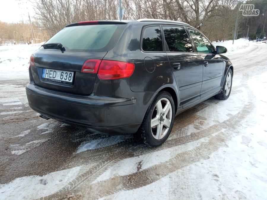 Grey Audi A3 2005 in Vilnius, with an engine capacity of 2.00 L and mileage of 343 thousand km for 2790 €, photo 5 on AUTOMOTO.COM.LV