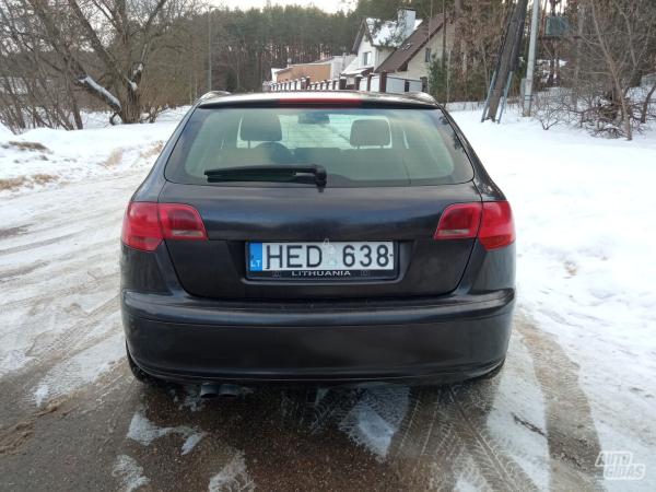 Pelēks Audi A3 2005 Viļņa, ar dzinēja tilpumu 2.00 L un nobraukumu 343 tūkst. km par 2790 €, foto 6 vietnē AUTOMOTO.COM.LV