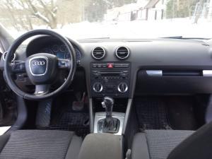 Grey Audi A3 2005 in Vilnius, with an engine capacity of 2.00 L and mileage of 343 thousand km for 2790 €, photo 17 on AUTOMOTO.COM.LV