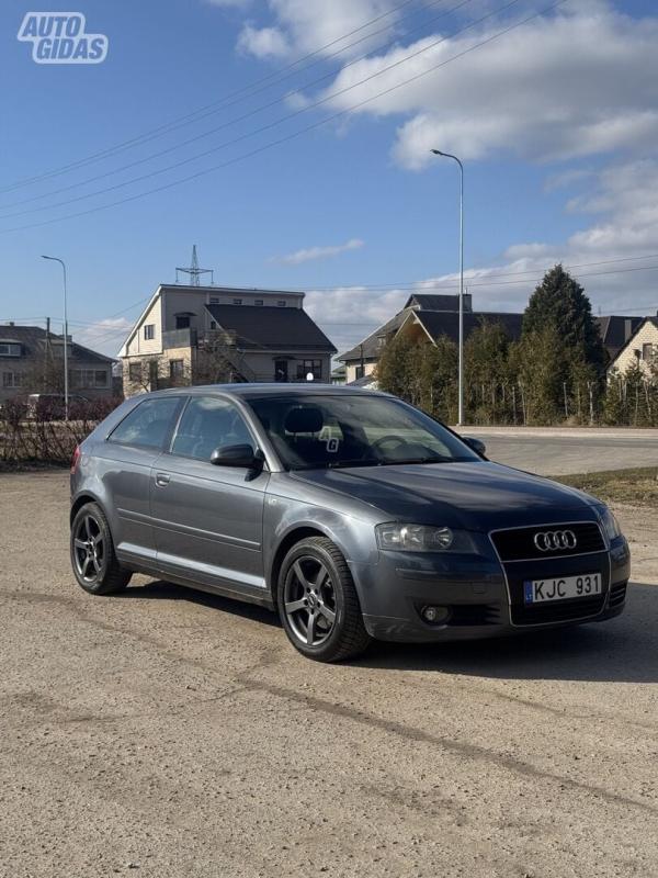 Pelēks Audi A3 2005 Kauņa, ar dzinēja tilpumu 2.00 L un nobraukumu 354 tūkst. km par 1700 €, foto 1 vietnē AUTOMOTO.COM.LV