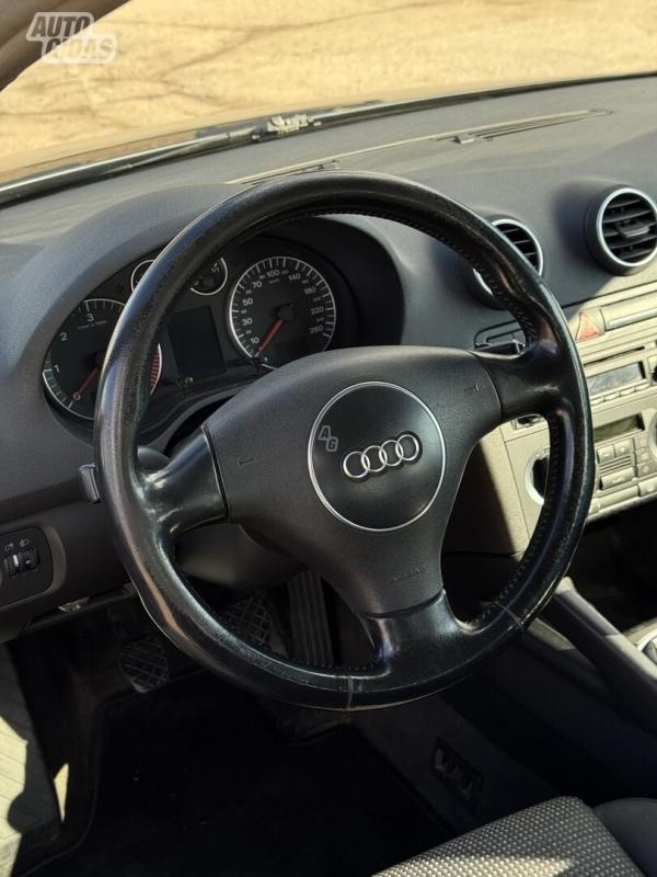 Pelēks Audi A3 2005 Kauņa, ar dzinēja tilpumu 2.00 L un nobraukumu 354 tūkst. km par 1700 €, foto 6 vietnē AUTOMOTO.COM.LV