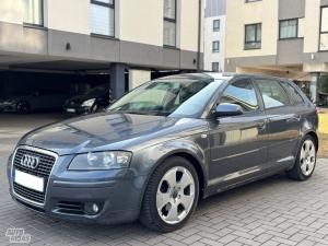 Grey Audi A3 2005 in Kaunas, with an engine capacity of 2.00 L and mileage of 300 thousand km for 1600 €, photo  on AUTOMOTO.COM.LV