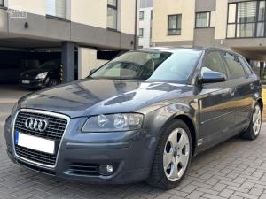 Grey Audi A3 2005 in Kaunas, with an engine capacity of 2.00 L and mileage of 300 thousand km for 1600 €, photo 5 on AUTOMOTO.COM.LV