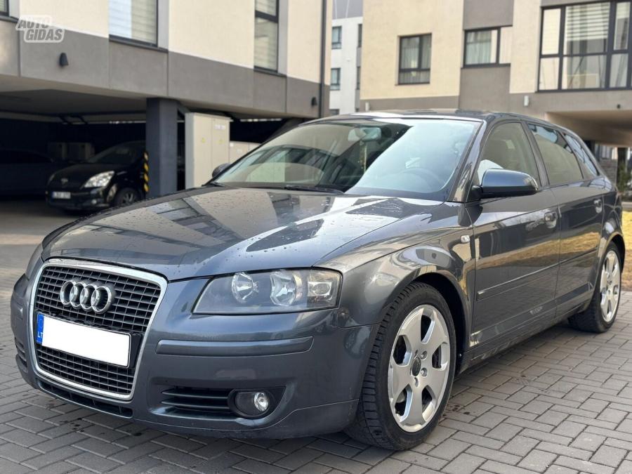 Grey Audi A3 2005 in Kaunas, with an engine capacity of 2.00 L and mileage of 300 thousand km for 1600 €, photo 5 on AUTOMOTO.COM.LV