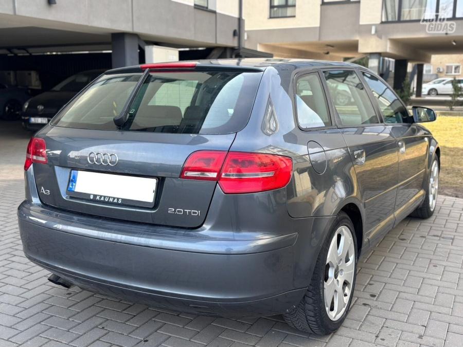 Grey Audi A3 2005 in Kaunas, with an engine capacity of 2.00 L and mileage of 300 thousand km for 1600 €, photo 7 on AUTOMOTO.COM.LV