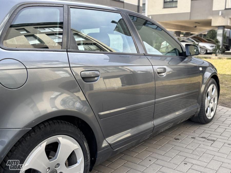 Grey Audi A3 2005 in Kaunas, with an engine capacity of 2.00 L and mileage of 300 thousand km for 1600 €, photo 9 on AUTOMOTO.COM.LV