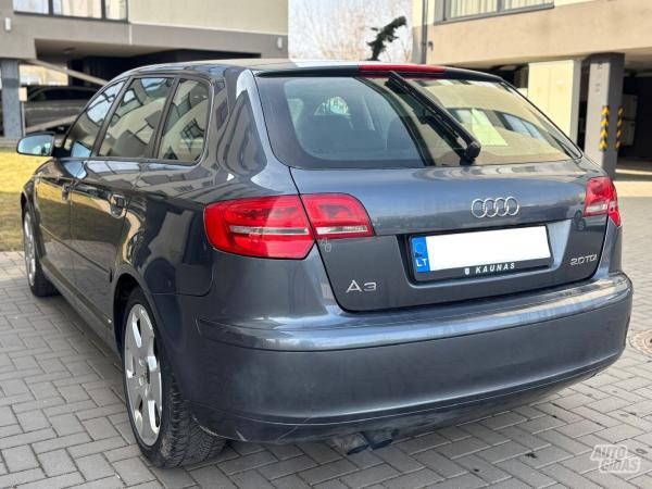 Grey Audi A3 2005 in Kaunas, with an engine capacity of 2.00 L and mileage of 300 thousand km for 1600 €, photo 10 on AUTOMOTO.COM.LV