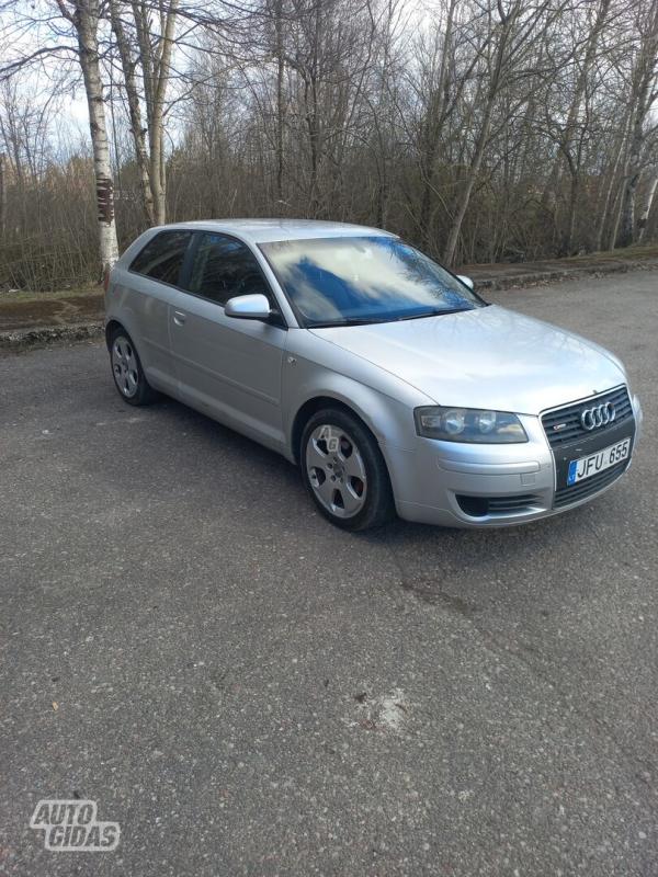Grey Audi A3 2005 in Plunge, with an engine capacity of 19.00 L and mileage of 336 thousand km for 980 €, photo 1 on AUTOMOTO.COM.LV