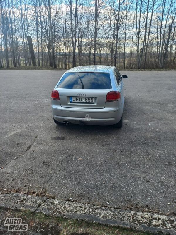 Grey Audi A3 2005 in Plunge, with an engine capacity of 19.00 L and mileage of 336 thousand km for 980 €, photo 3 on AUTOMOTO.COM.LV