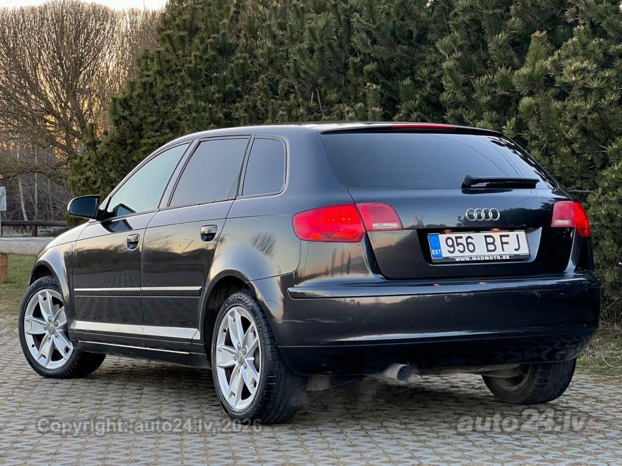 Grey Audi A3 2005 in Tallinn, with an engine capacity of 1.60 L and mileage of 198 thousand km for 2490 €, photo 5 on AUTOMOTO.COM.LV