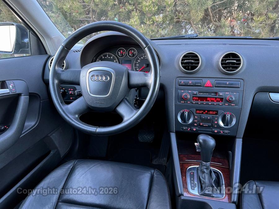 Grey Audi A3 2005 in Tallinn, with an engine capacity of 1.60 L and mileage of 198 thousand km for 2490 €, photo 22 on AUTOMOTO.COM.LV