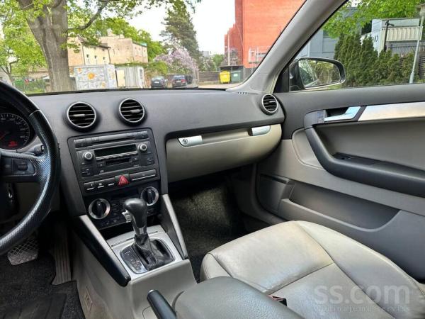 Pelēks Audi A3 2005 Rīga, ar dzinēja tilpumu 2.00 L un nobraukumu 195 tūkst. km par 3950 €, foto 8 vietnē AUTOMOTO.COM.LV
