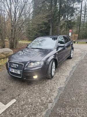 Pelēks Audi A3 2005 Alūksne, ar dzinēja tilpumu 2.00 L un nobraukumu 408 tūkst. km par 2150 €, foto  vietnē AUTOMOTO.COM.LV