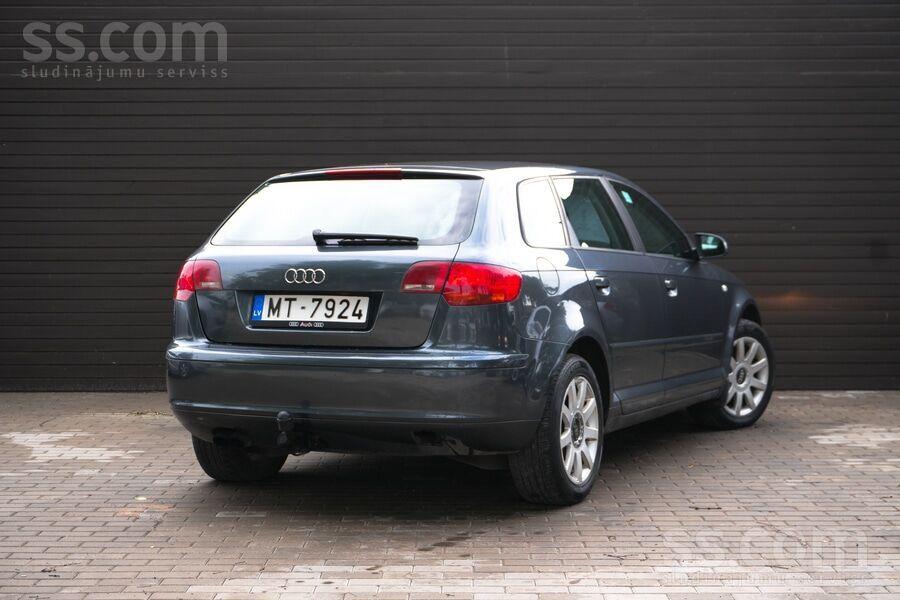 Grey Audi A3 2005 in Riga, with an engine capacity of 2.00 L and mileage of 232 thousand km for 2790 €, photo 4 on AUTOMOTO.COM.LV