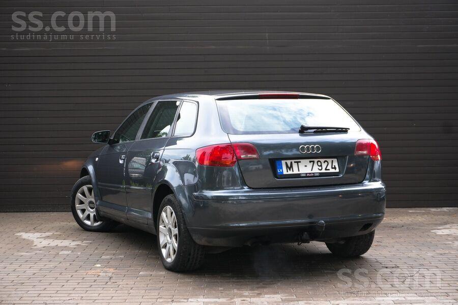Grey Audi A3 2005 in Riga, with an engine capacity of 2.00 L and mileage of 232 thousand km for 2790 €, photo 5 on AUTOMOTO.COM.LV