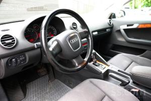 Grey Audi A3 2005 in Riga, with an engine capacity of 2.00 L and mileage of 232 thousand km for 2790 €, photo 6 on AUTOMOTO.COM.LV