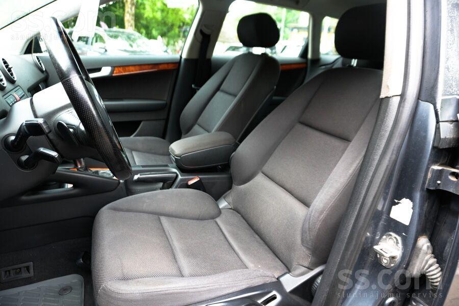 Grey Audi A3 2005 in Riga, with an engine capacity of 2.00 L and mileage of 232 thousand km for 2790 €, photo 8 on AUTOMOTO.COM.LV