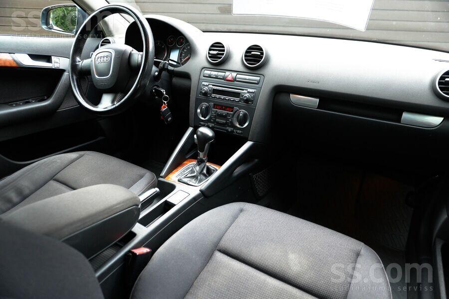 Grey Audi A3 2005 in Riga, with an engine capacity of 2.00 L and mileage of 232 thousand km for 2790 €, photo 16 on AUTOMOTO.COM.LV