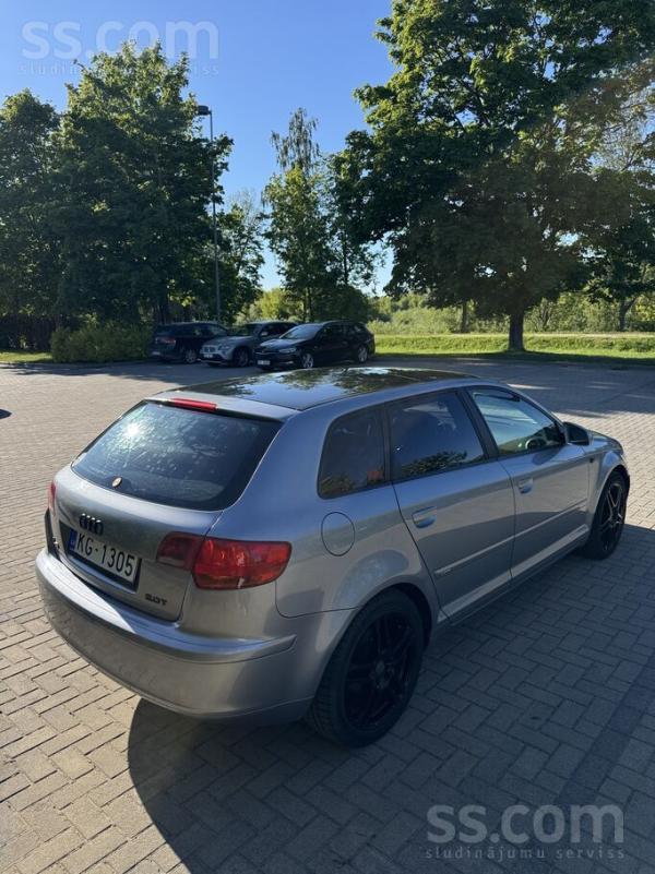Серый Ауди А3 2005 в Кулдига, объемом двигателя 2.00 л и пробегом 370 тыс. км за 2800 €, фото 5 на AUTOMOTO.COM.LV