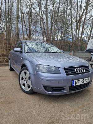 Grey Audi A3 2005 in Riga, with an engine capacity of 2.00 L and mileage of 370 thousand km for 2250 €, photo  on AUTOMOTO.COM.LV