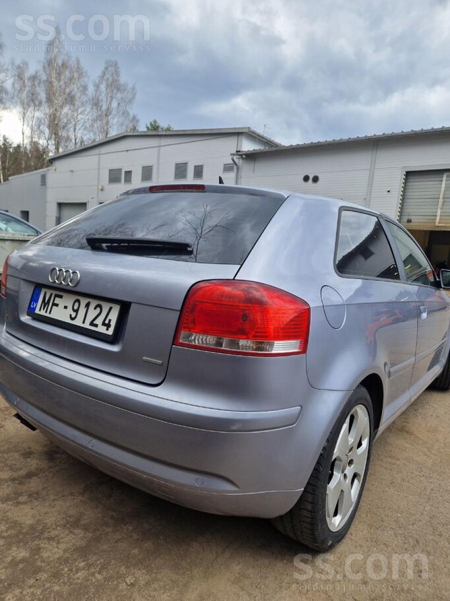 Grey Audi A3 2005 in Riga, with an engine capacity of 2.00 L and mileage of 370 thousand km for 2250 €, photo 5 on AUTOMOTO.COM.LV