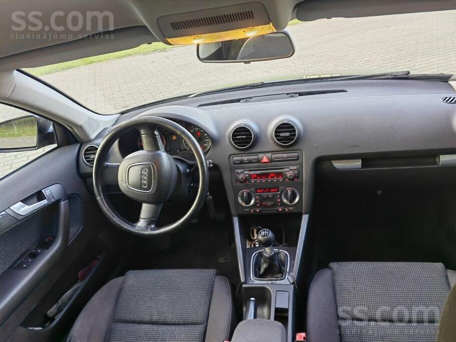 Pelēks Audi A3 2005 Jelgava, ar dzinēja tilpumu 2.00 L un nobraukumu 357 tūkst. km par 2000 €, foto 11 vietnē AUTOMOTO.COM.LV
