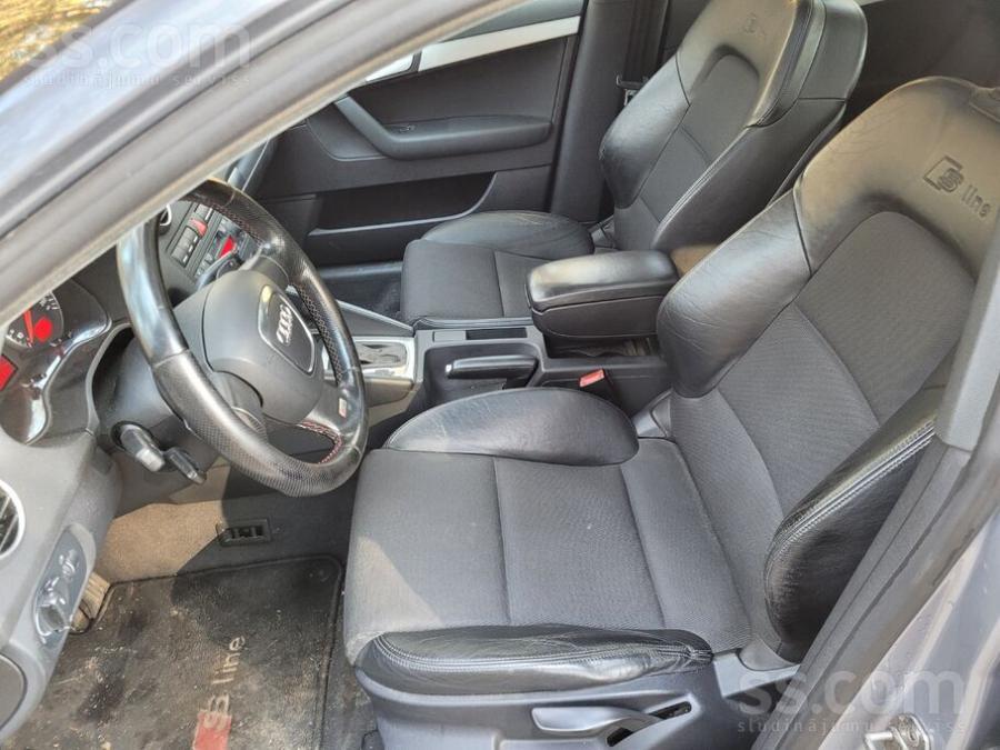 Pelēks Audi A3 2005 Rīga, ar dzinēja tilpumu 2.00 L un nobraukumu 248 tūkst. km par 3000 €, foto 7 vietnē AUTOMOTO.COM.LV