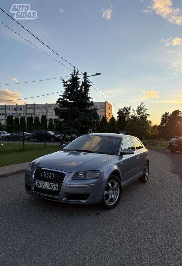Grey Audi A3 2005 in Vilnius, with an engine capacity of 1.60 L and mileage of 180 thousand km for 2000 €, photo 1 on AUTOMOTO.COM.LV