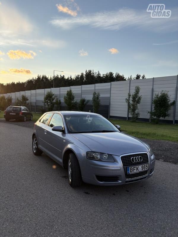 Grey Audi A3 2005 in Vilnius, with an engine capacity of 1.60 L and mileage of 180 thousand km for 2000 €, photo 6 on AUTOMOTO.COM.LV