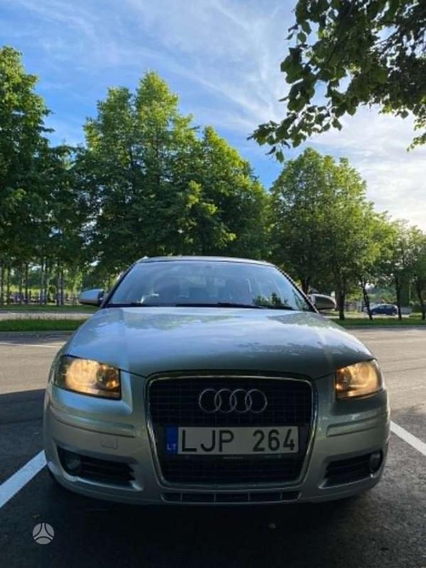 Grey Audi A3 2005 in Plunge, with an engine capacity of 1.60 L and mileage of 319 thousand km for 2700 €, photo 4 on AUTOMOTO.COM.LV