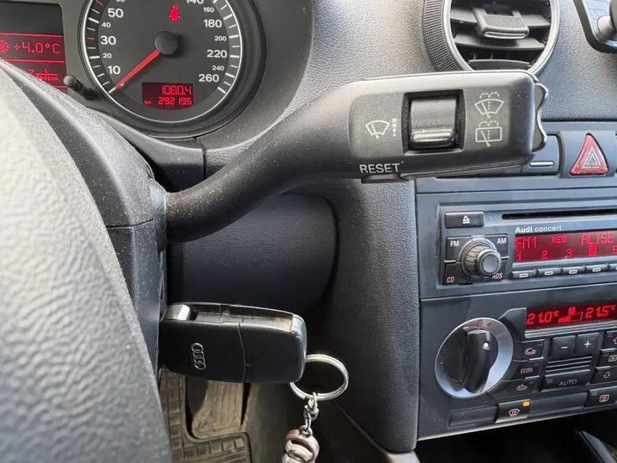 Pelēks Audi A3 2005 Daugavpils, ar dzinēja tilpumu 2.00 L un nobraukumu 292 tūkst. km par 3650 €, foto 15 vietnē AUTOMOTO.COM.LV