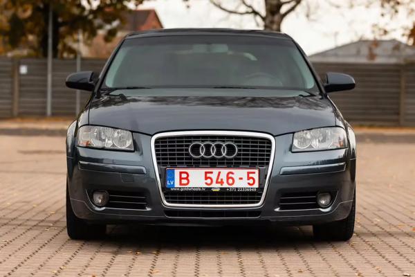 Grey Audi A3 2005 in Jelgava, with an engine capacity of 2.00 L and mileage of 220 thousand km for 4900 €, photo 3 on AUTOMOTO.COM.LV