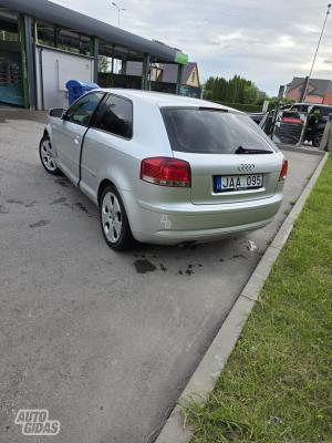 Pelēks Audi A3 2005 Viļņa, ar dzinēja tilpumu 2.00 L un nobraukumu 31 tūkst. km par 1300 €, foto  vietnē AUTOMOTO.COM.LV