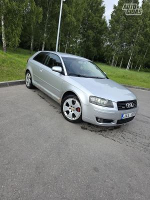 Pelēks Audi A3 2005 Viļņa, ar dzinēja tilpumu 2.00 L un nobraukumu 31 tūkst. km par 1300 €, foto 5 vietnē AUTOMOTO.COM.LV