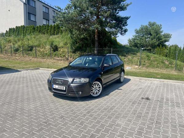 Pelēks Audi A3 2005 Viļņa, ar dzinēja tilpumu 1.98 L un nobraukumu 210 tūkst. km par 2550 €, foto 1 vietnē AUTOMOTO.COM.LV