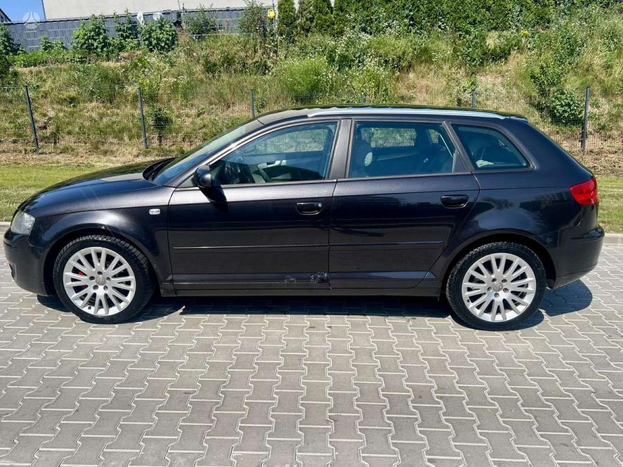 Pelēks Audi A3 2005 Viļņa, ar dzinēja tilpumu 1.98 L un nobraukumu 210 tūkst. km par 2550 €, foto 9 vietnē AUTOMOTO.COM.LV