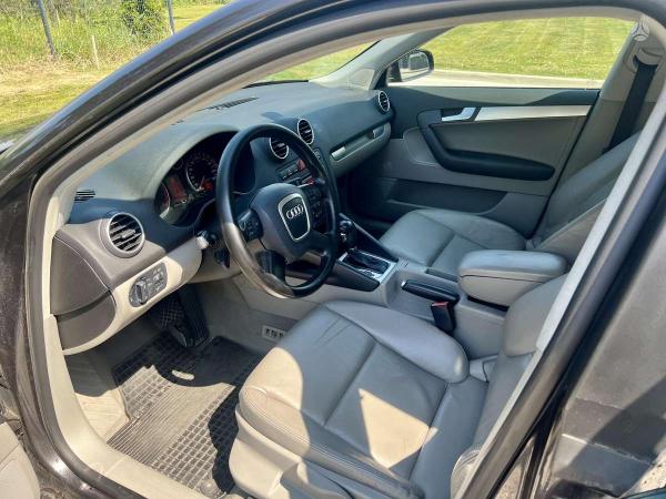 Pelēks Audi A3 2005 Viļņa, ar dzinēja tilpumu 1.98 L un nobraukumu 210 tūkst. km par 2550 €, foto 9 vietnē AUTOMOTO.COM.LV